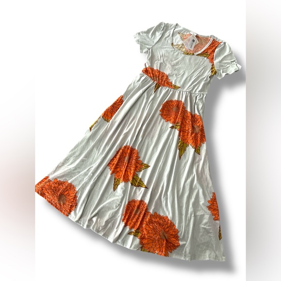 LuLaRoe | Dresses | Nwt Lularoe Riley Midi Dress | Poshmark